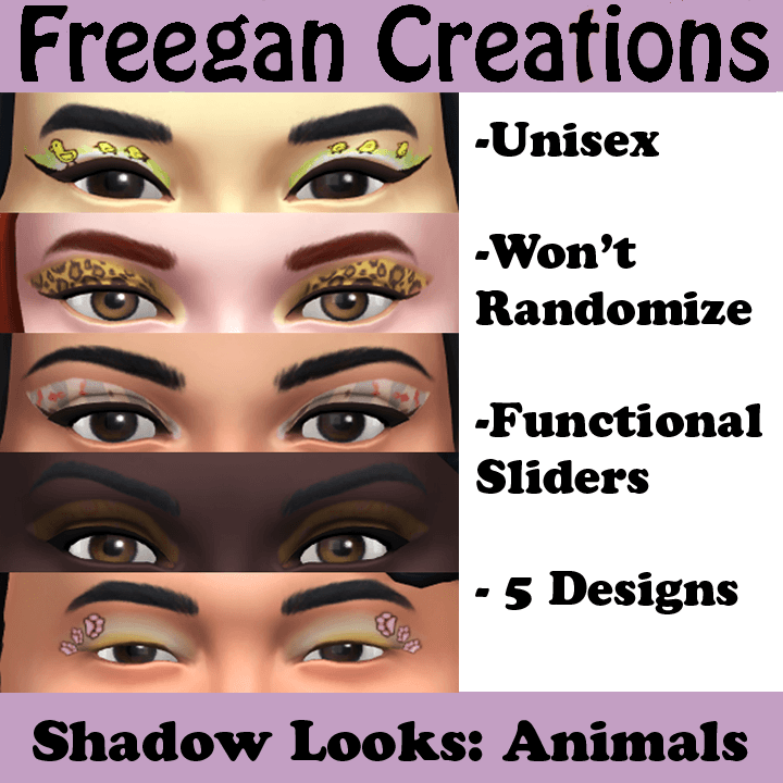 FC-Shadow Looks-Animals - The Sims 4 Create a Sim - CurseForge