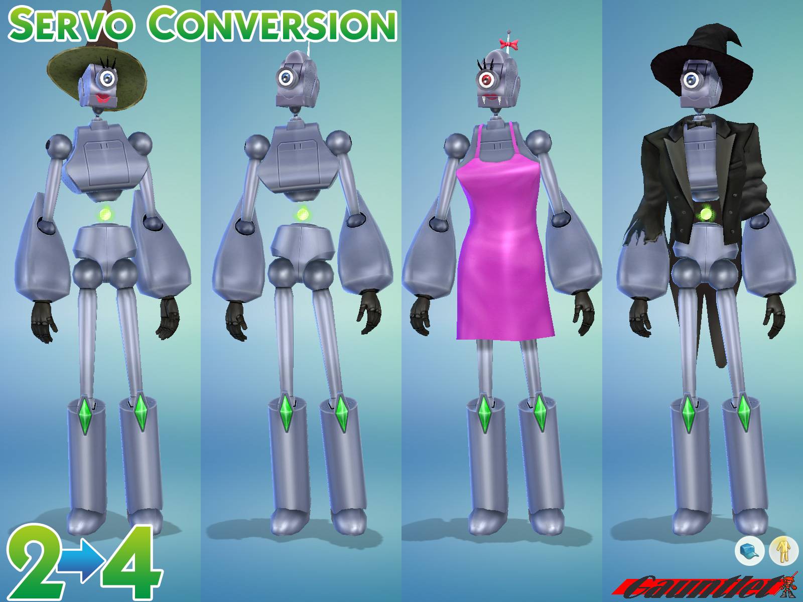 Servo - ts2 Conversion - The Sims 4 Create a Sim - CurseForge