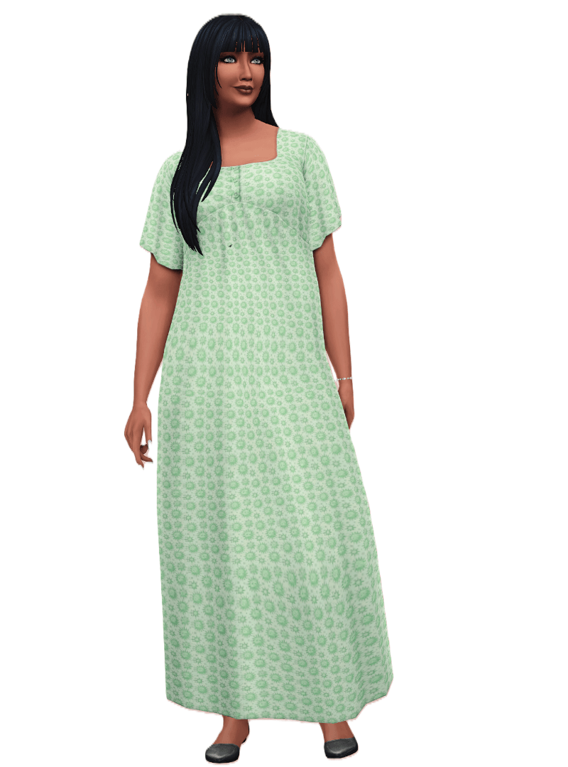 Sunny Side Dress - Gallery - The Sims 4 Create a Sim - CurseForge