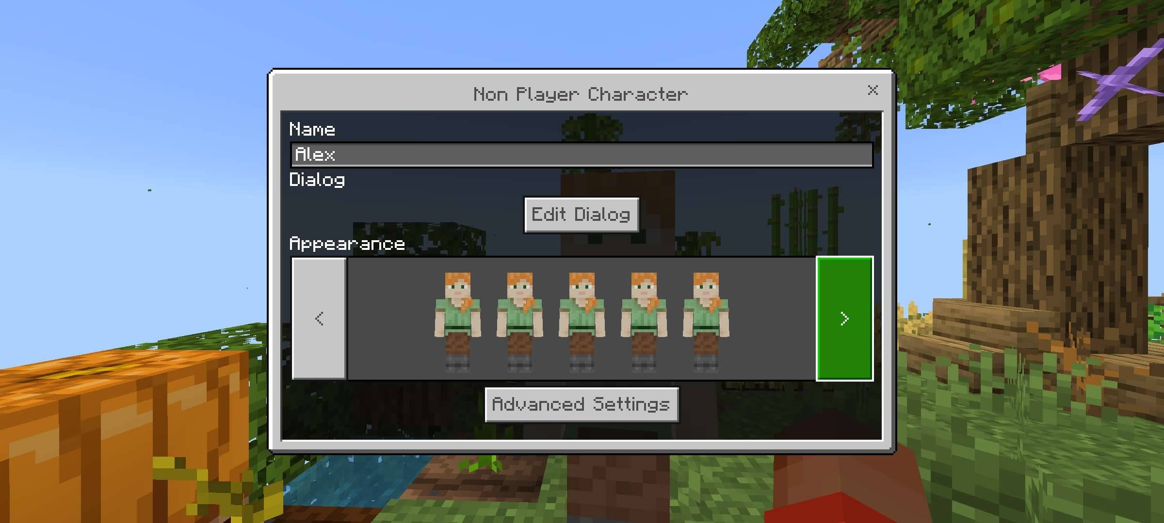 Player like NPC - Minecraft Bedrock Texture Packs - CurseForge