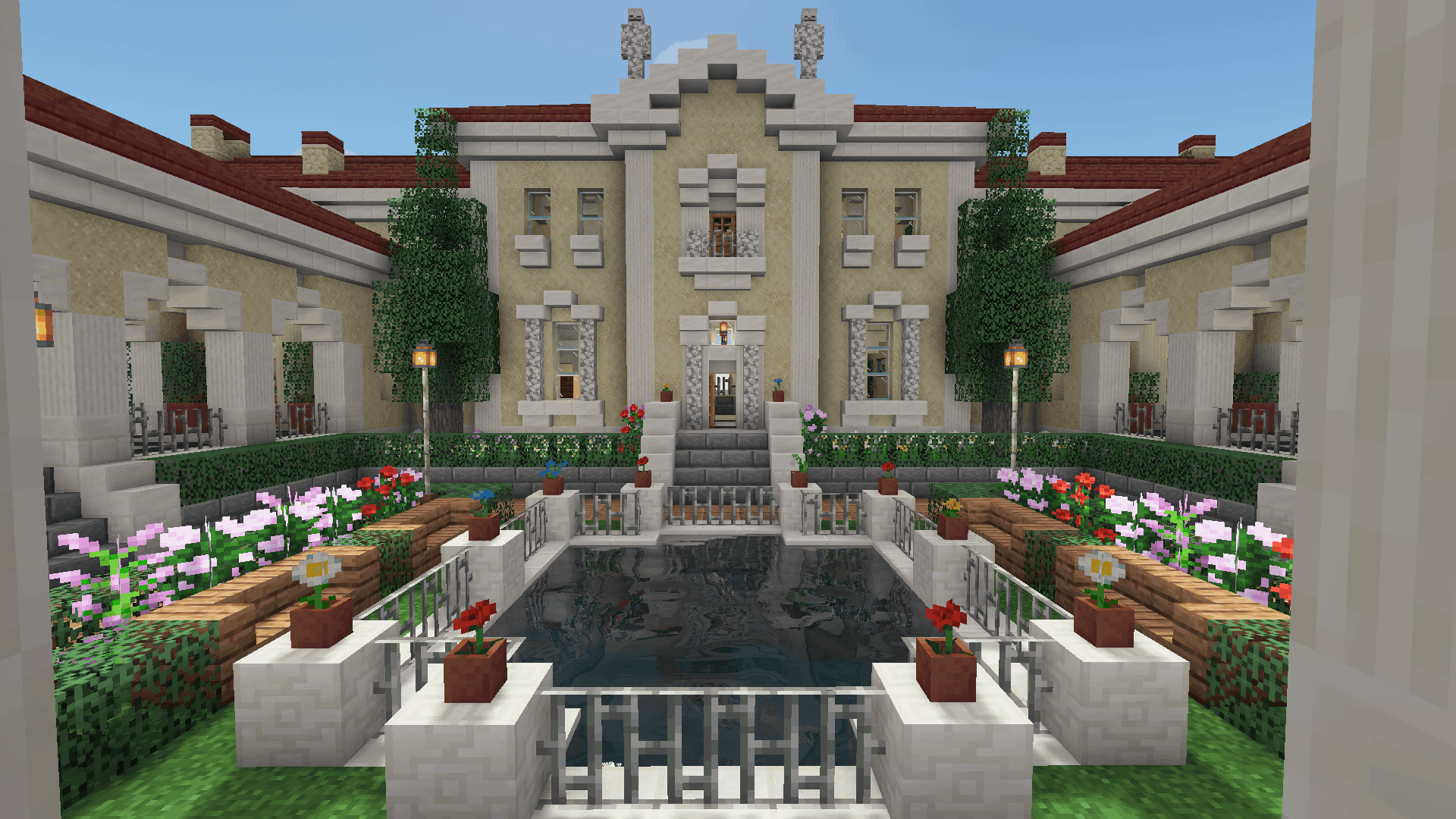 Italian Style Villa - BE - Minecraft Bedrock Maps - CurseForge