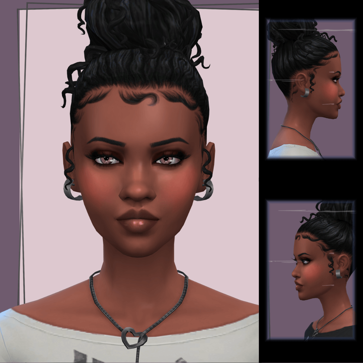 Base Sim - Black / African Female - The Sims 4 Sims / Households ...