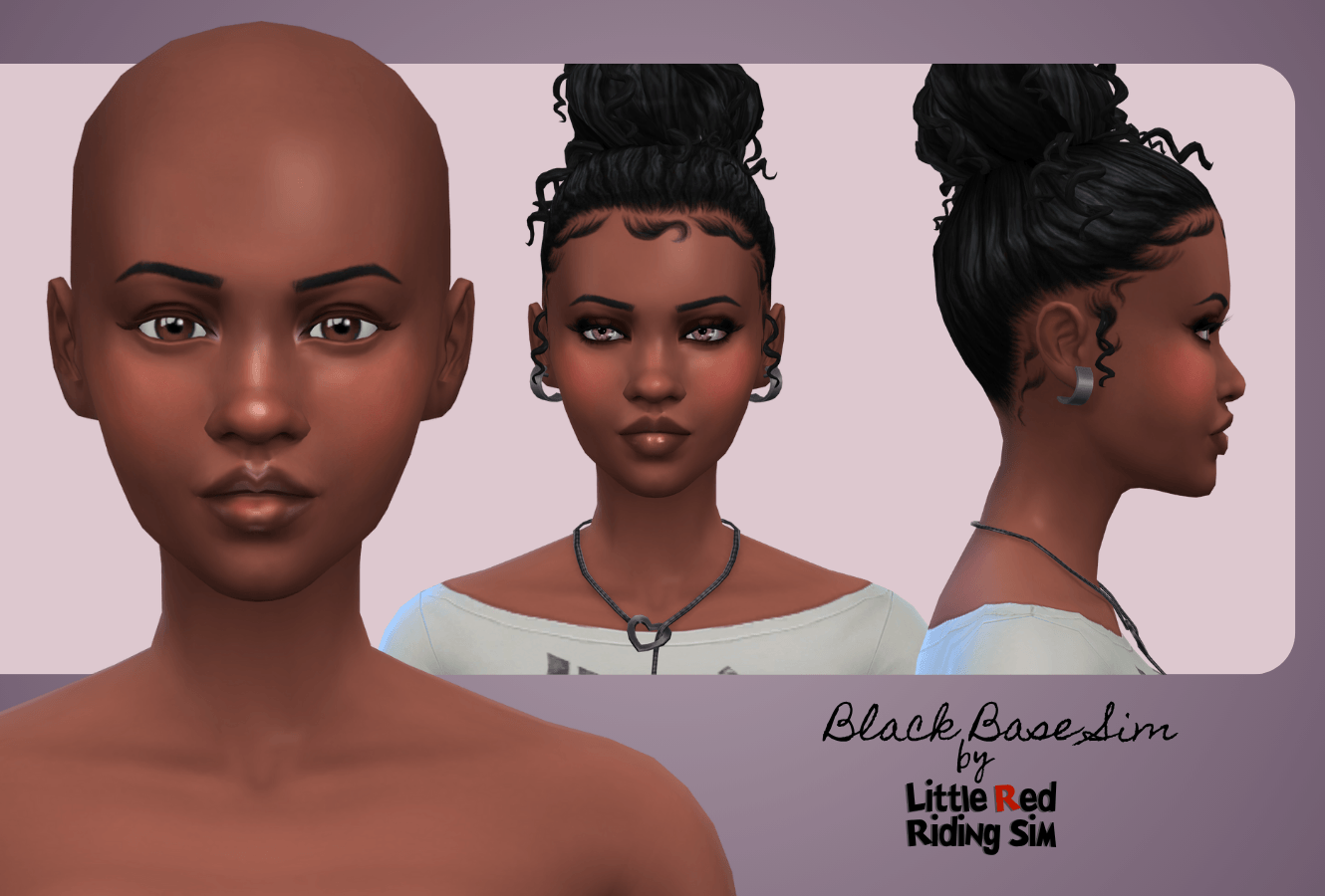 Base Sim - Black / African Female - The Sims 4 Sims / Households ...