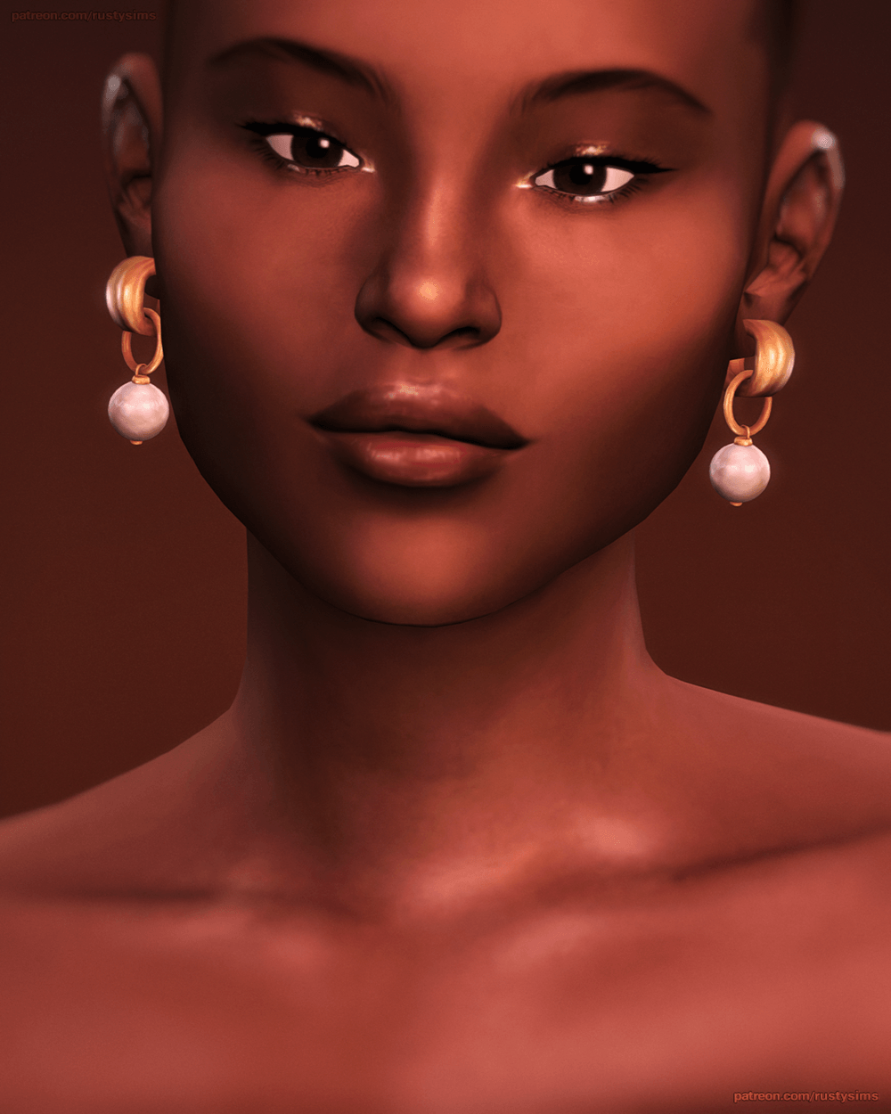 LULU Pearl Earring - The Sims 4 Create a Sim - CurseForge