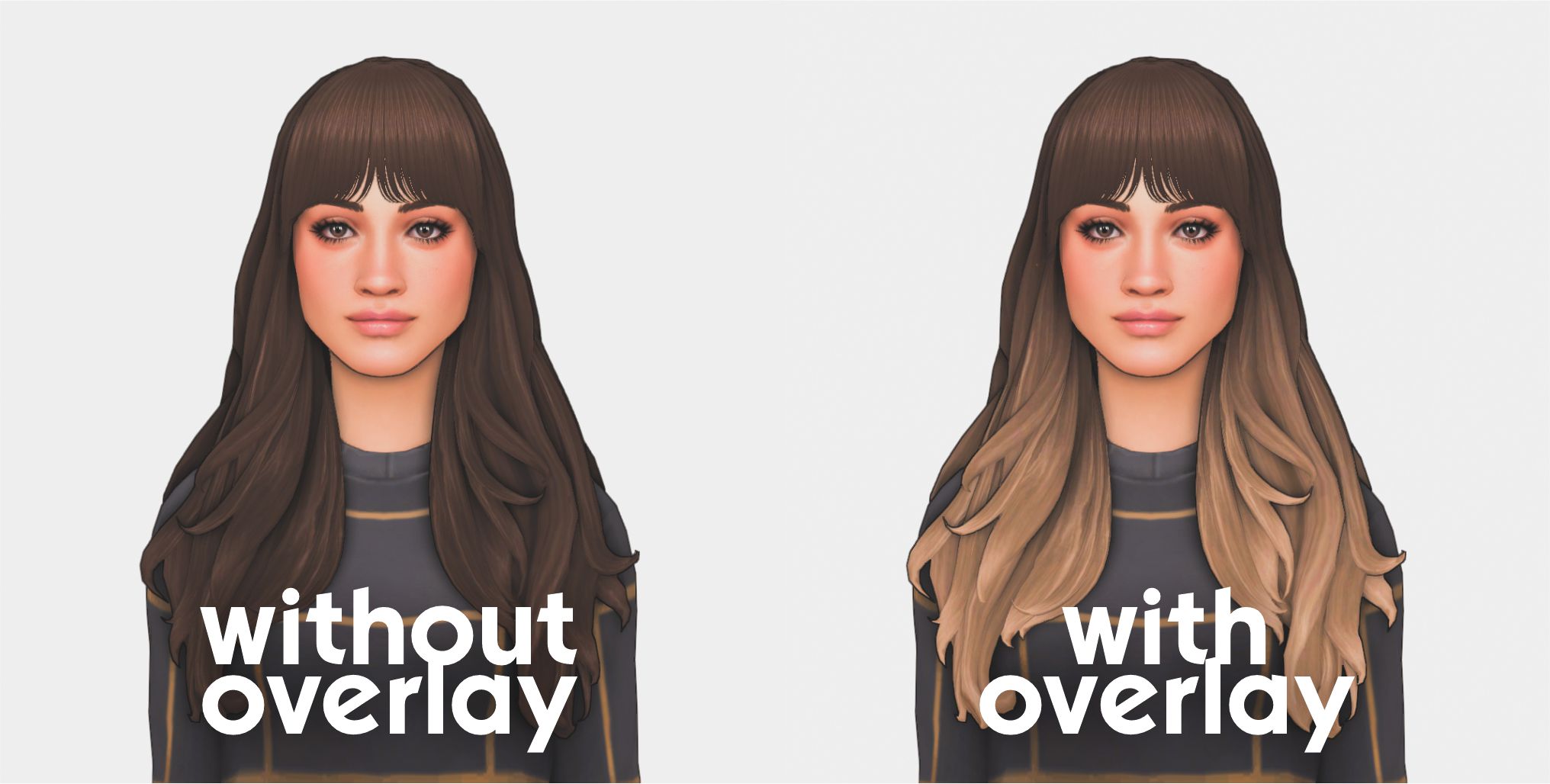 Rachel Hair & Overlay - The Sims 4 Create a Sim - CurseForge