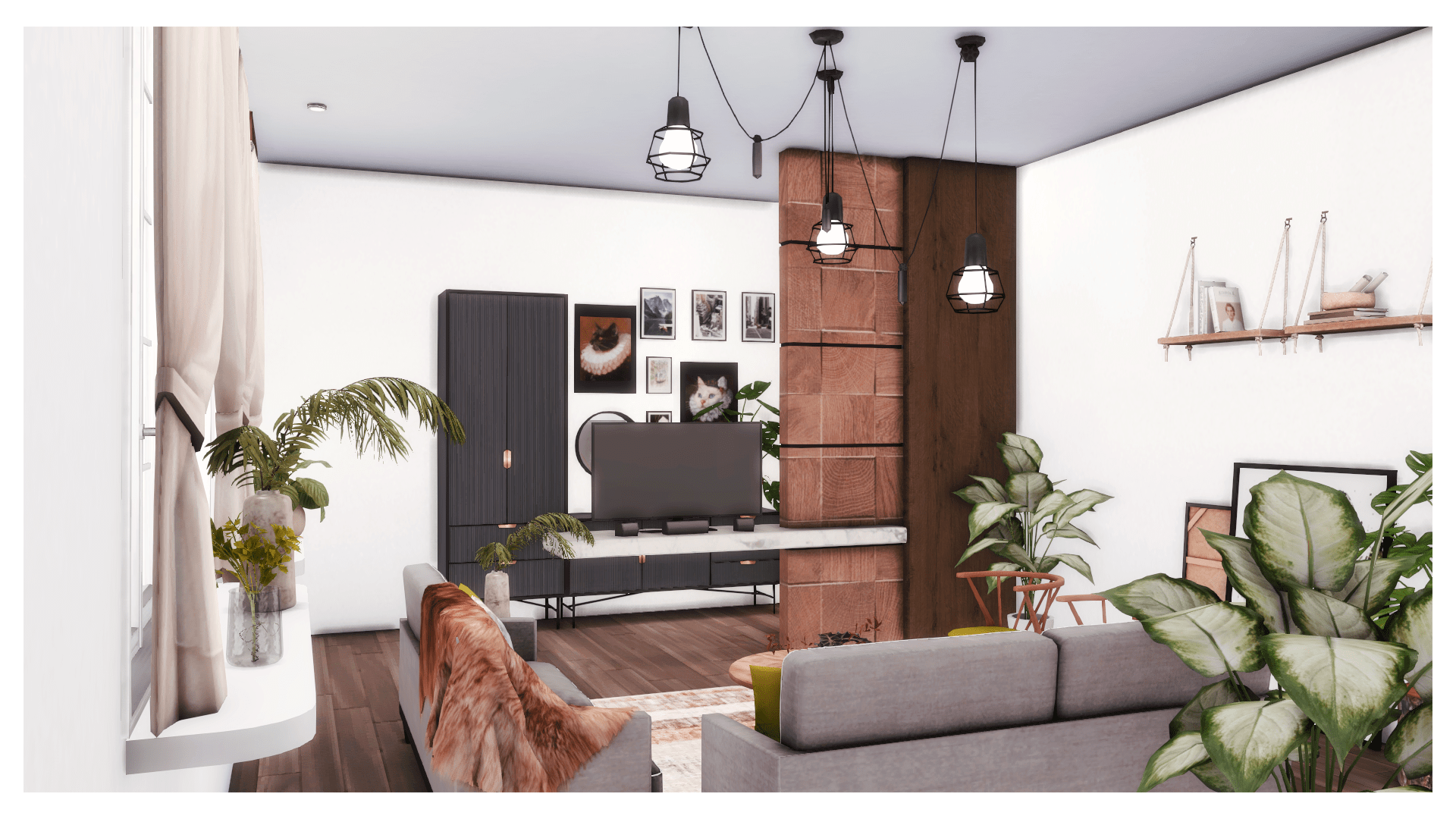 Razelle Living Room - The Sims 4 Rooms / Lots - CurseForge