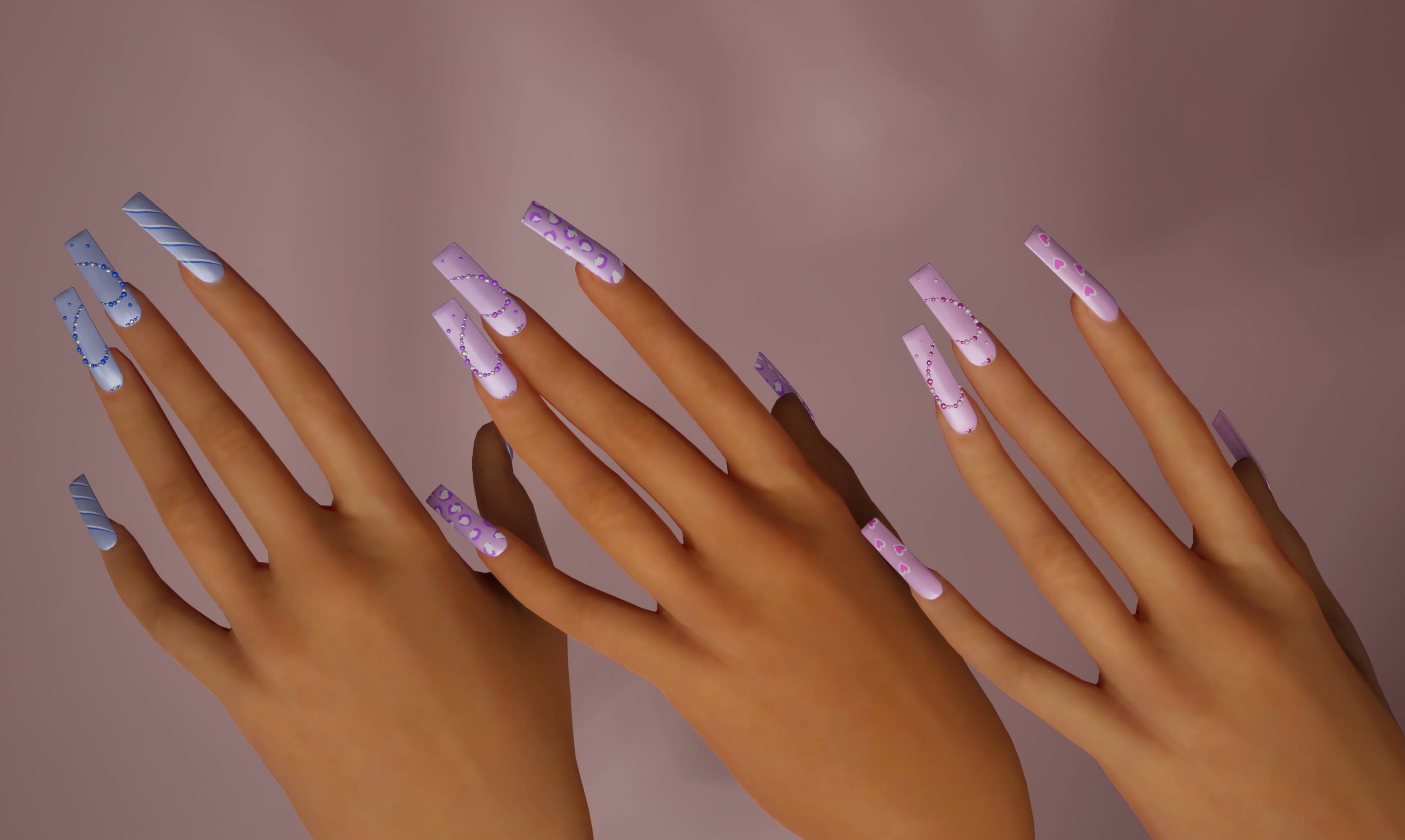 Nails | Sparkling Love - inZOI Create a Zoi - CurseForge
