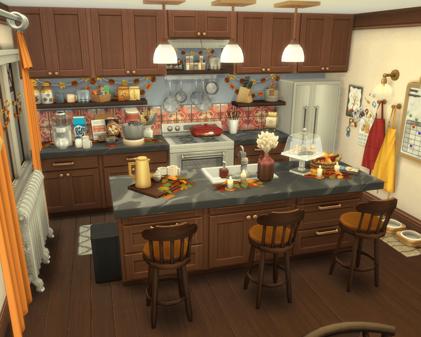 Autumnal Family Kitchen - The Sims 4 Rooms / Lots - CurseForge