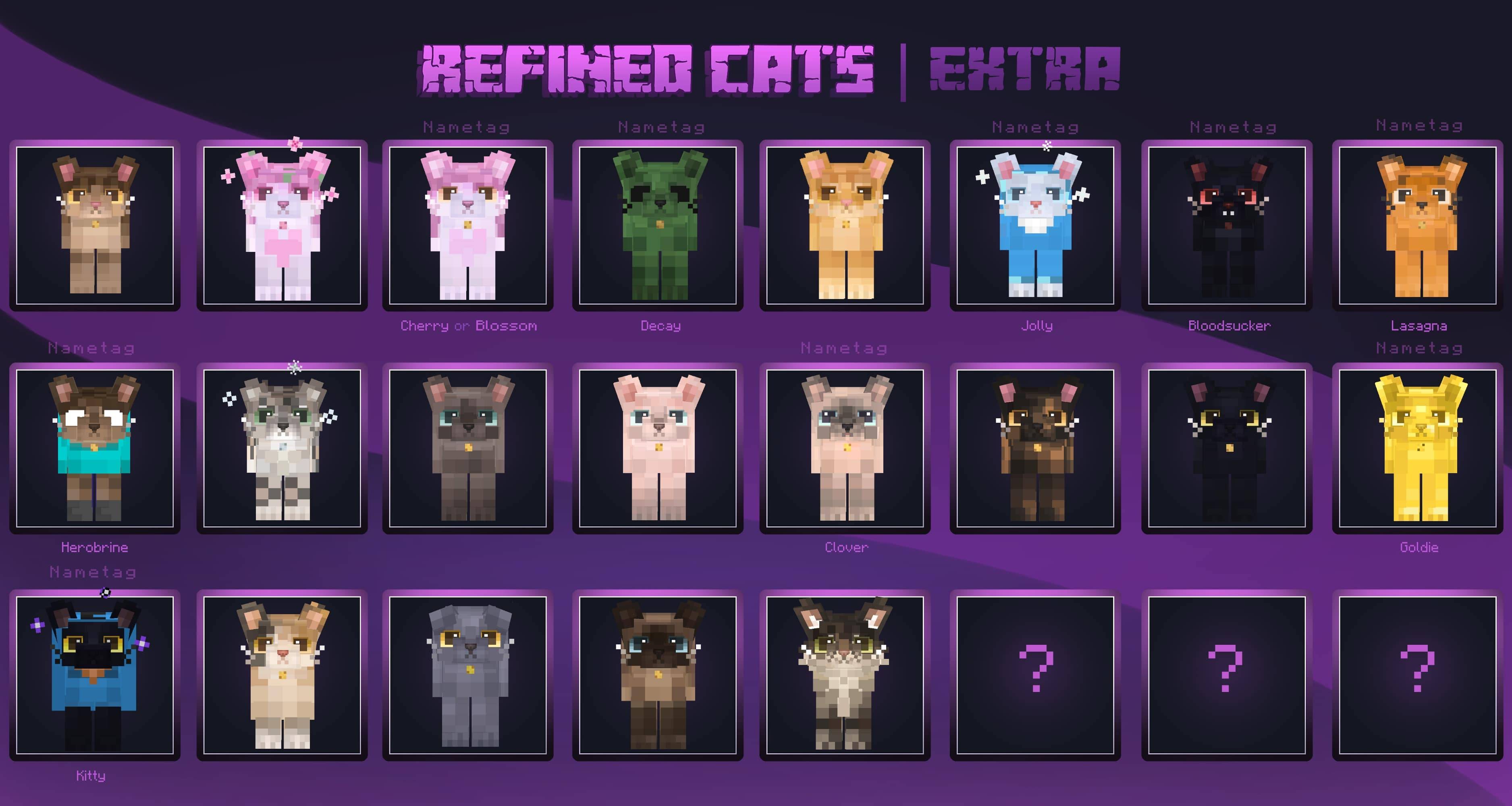 Refined Cats - Minecraft Resource Packs - CurseForge