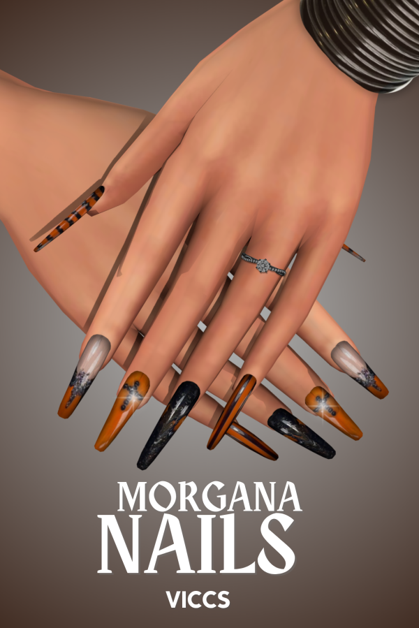 VICCS_MORGANA NAILS (TEEN-ELDER) - Gallery - The Sims 4 Create a Sim ...