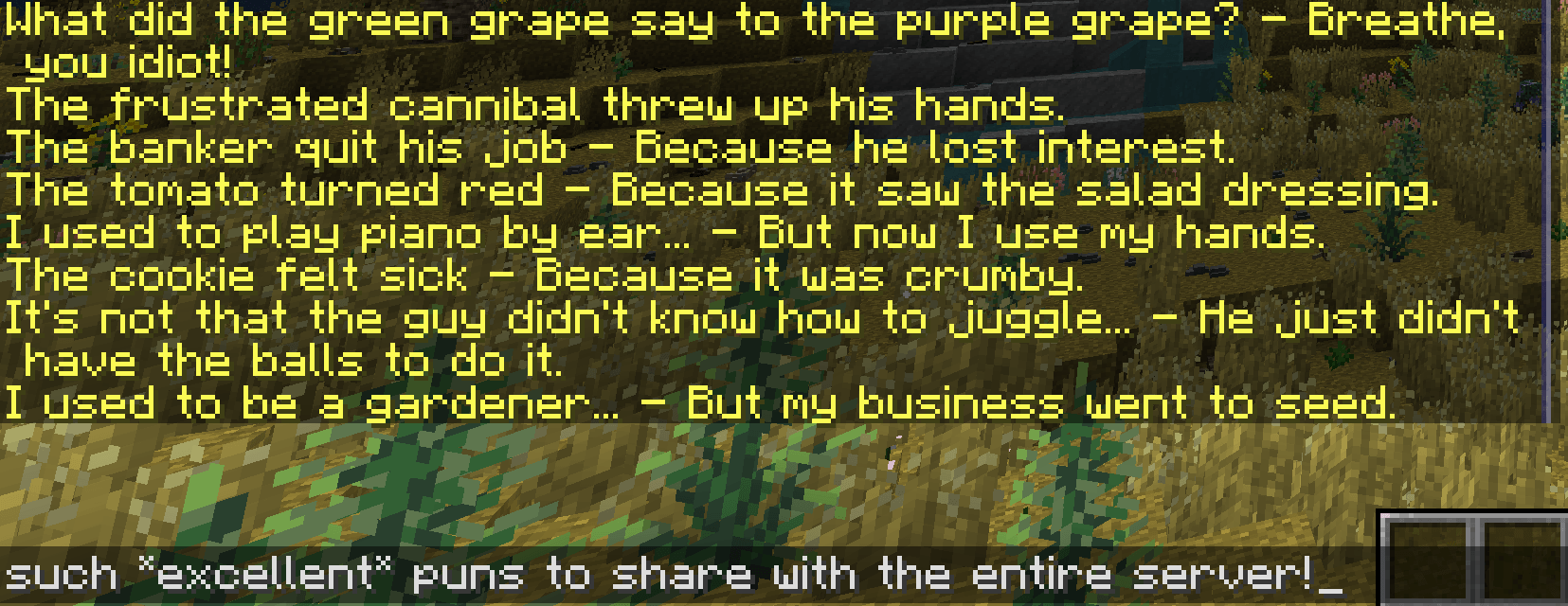 Puns - Minecraft Mods - CurseForge