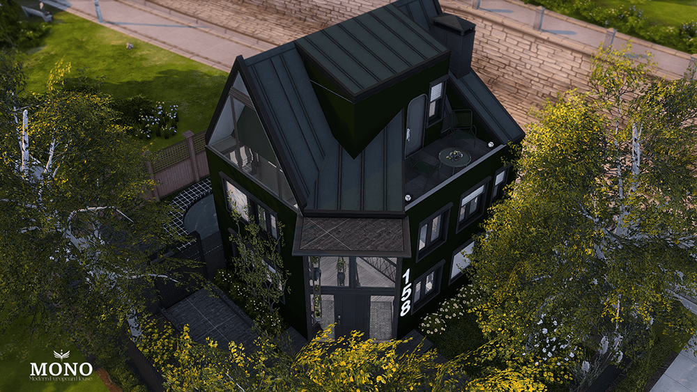 Mono – Modern European House - The Sims 4 Rooms / Lots - CurseForge