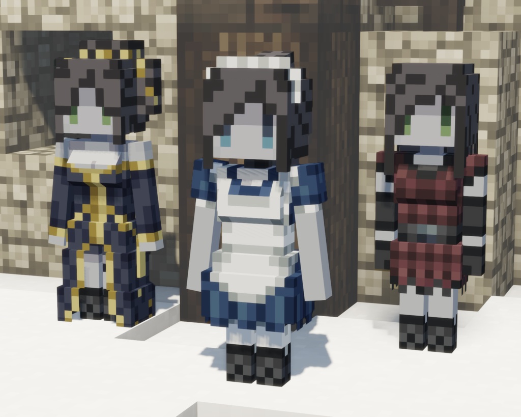 Melody's Cute Girl Villagers - Gallery - Minecraft Resource Packs ...