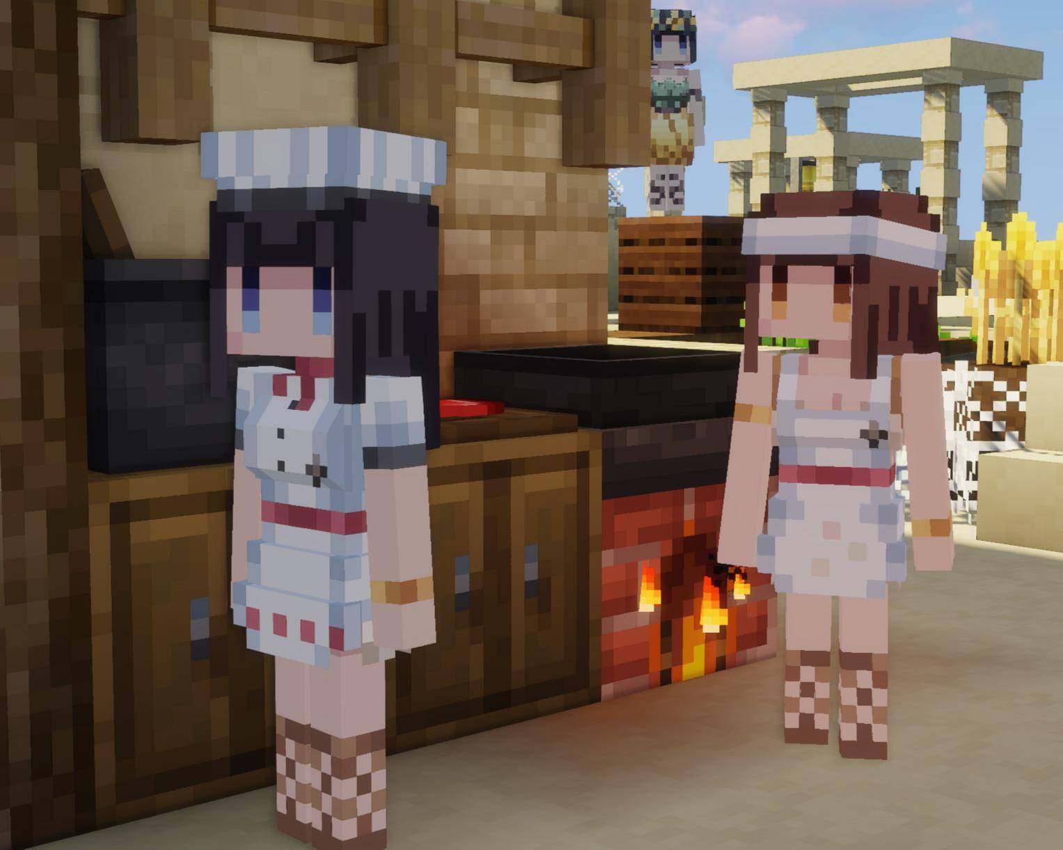 Melody's Cute Girl Villagers - Gallery - Minecraft Resource Packs ...