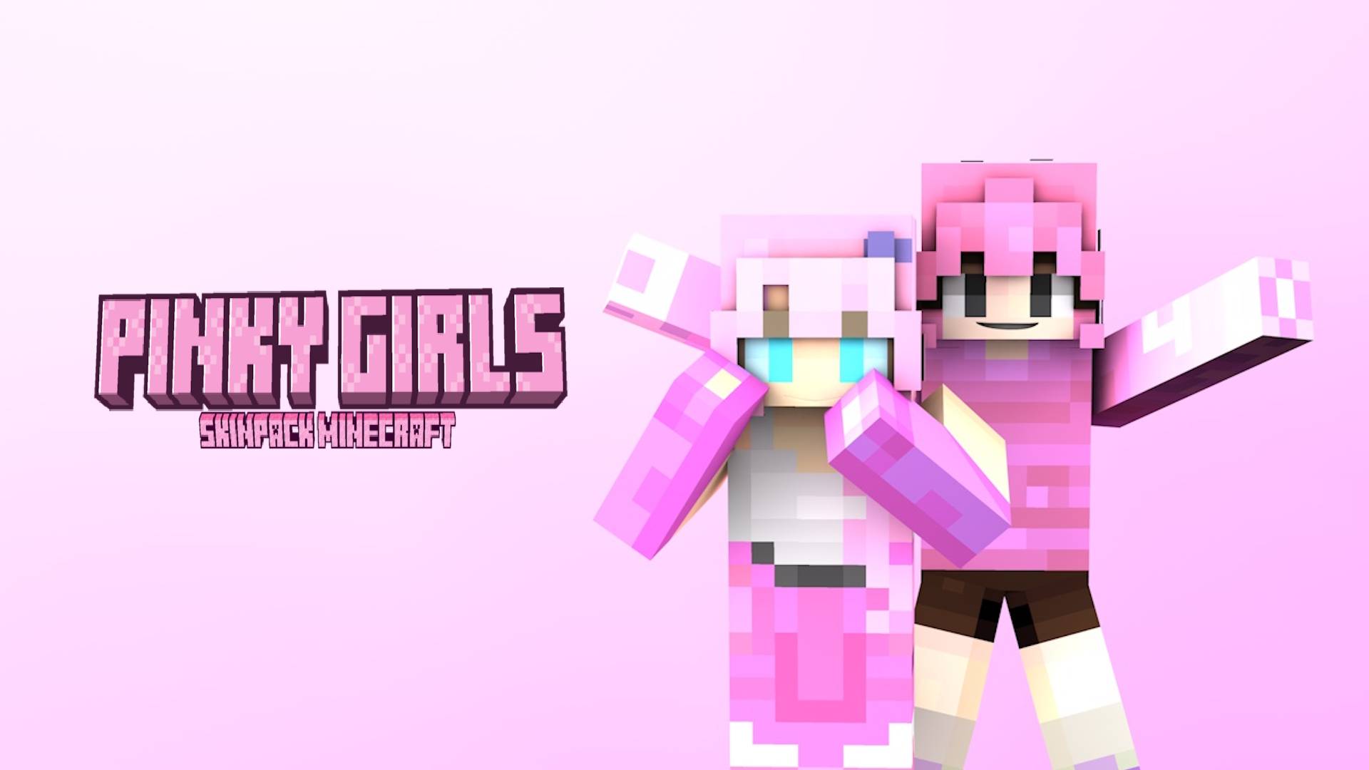 PINKY GIRLS - Gallery - Minecraft Bedrock Skins - CurseForge