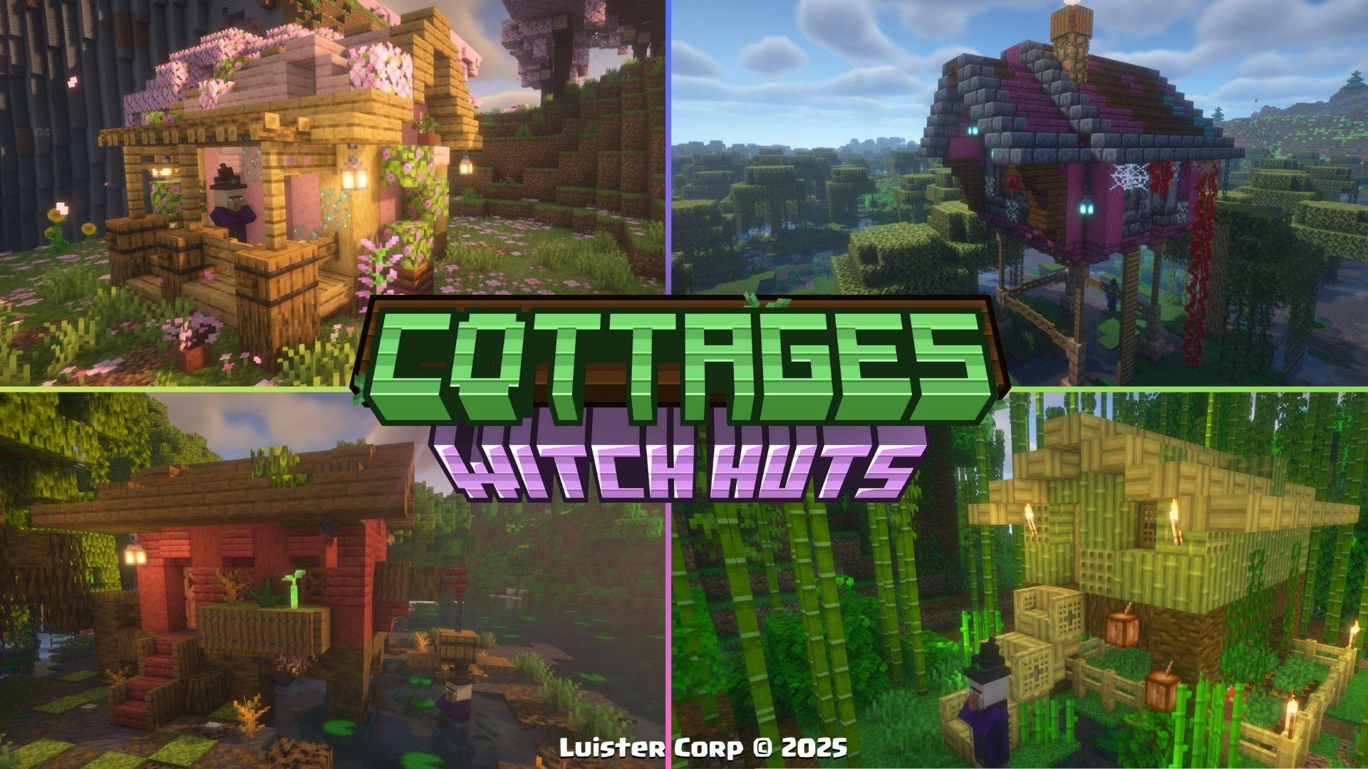 Cottages Witch Huts - Gallery - Minecraft Mods - CurseForge