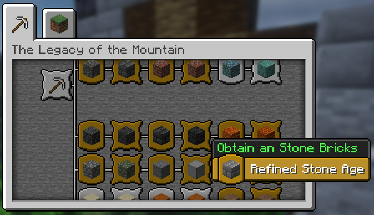 Stone Advancements - Minecraft Mods - CurseForge