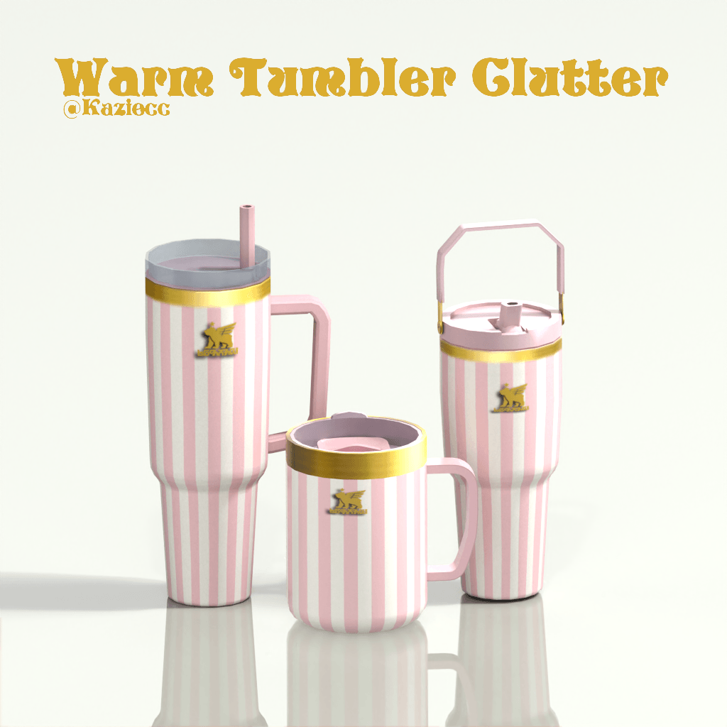 Kaziecc ~ Warm Tumbler Clutter NEW Collection - Gallery - The Sims 4 ...