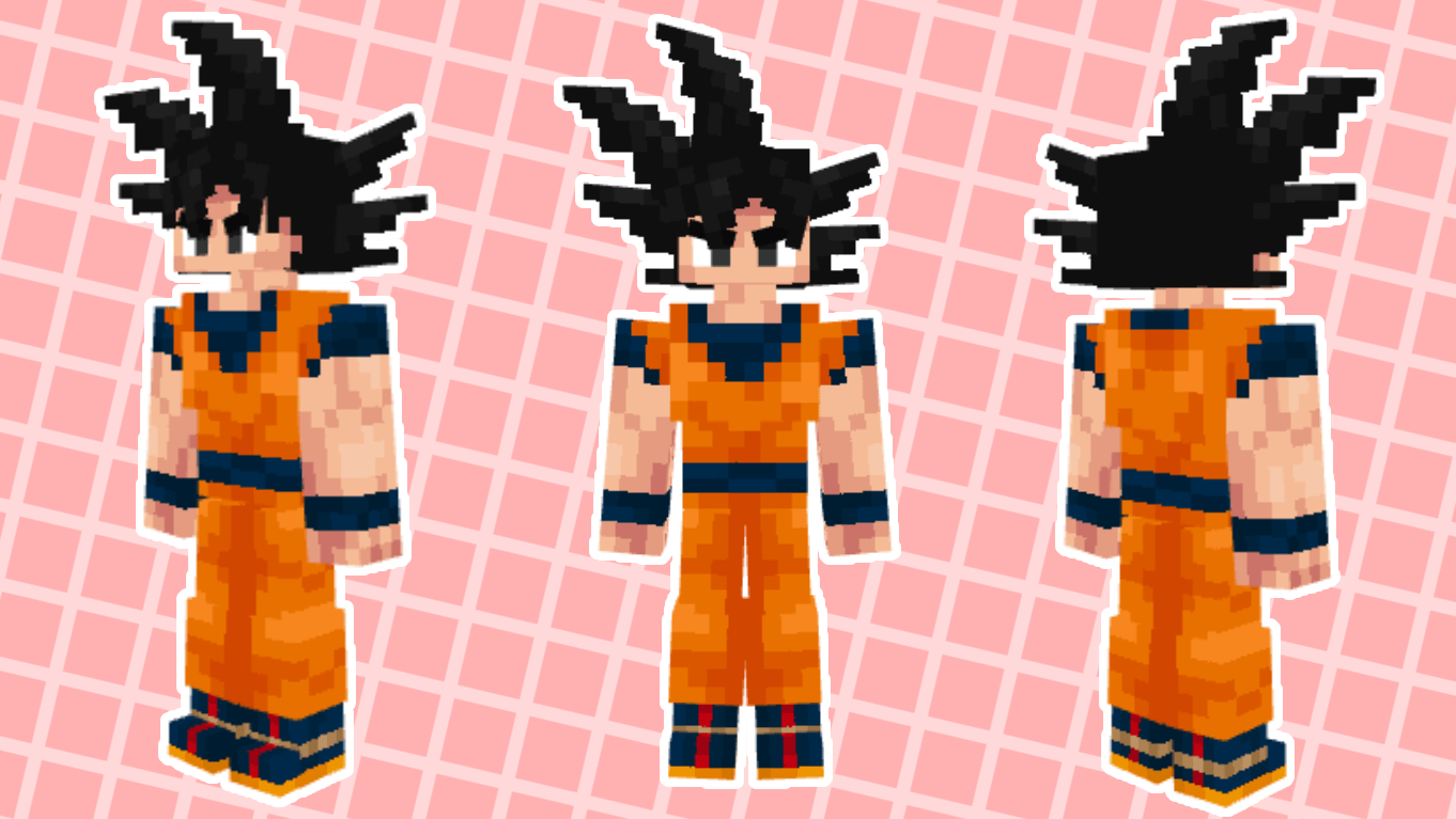 Son Goku (iron golem) - Gallery - Minecraft Bedrock Texture Packs ...