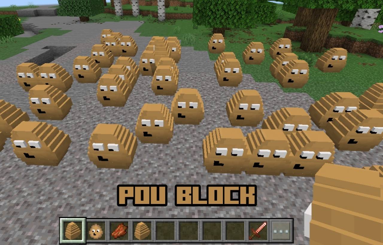 Pou Addon - Minecraft Bedrock Addons - CurseForge