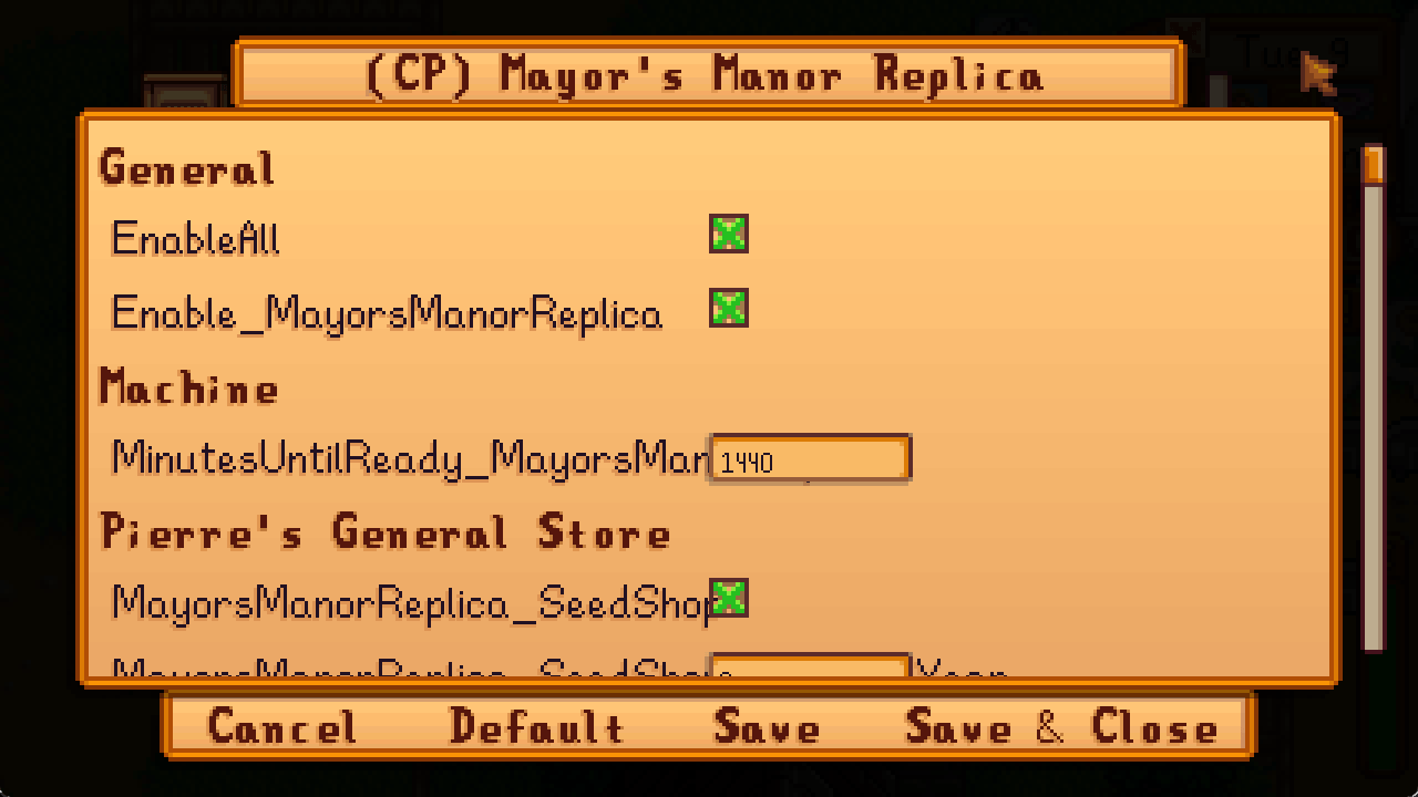 [CP] Mayor's Manor Replica - Gallery - Stardew Valley Mods - CurseForge