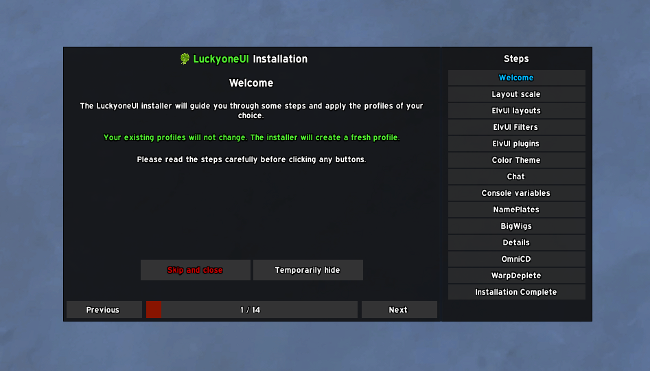 LuckyoneUI - World of Warcraft Addons - CurseForge