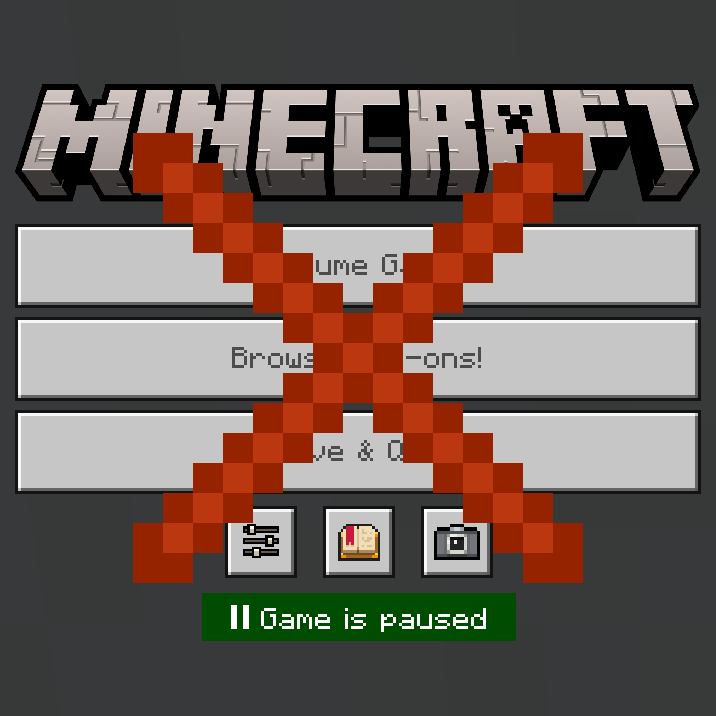 Pause Menu Fixer - Minecraft Bedrock Texture Packs - CurseForge