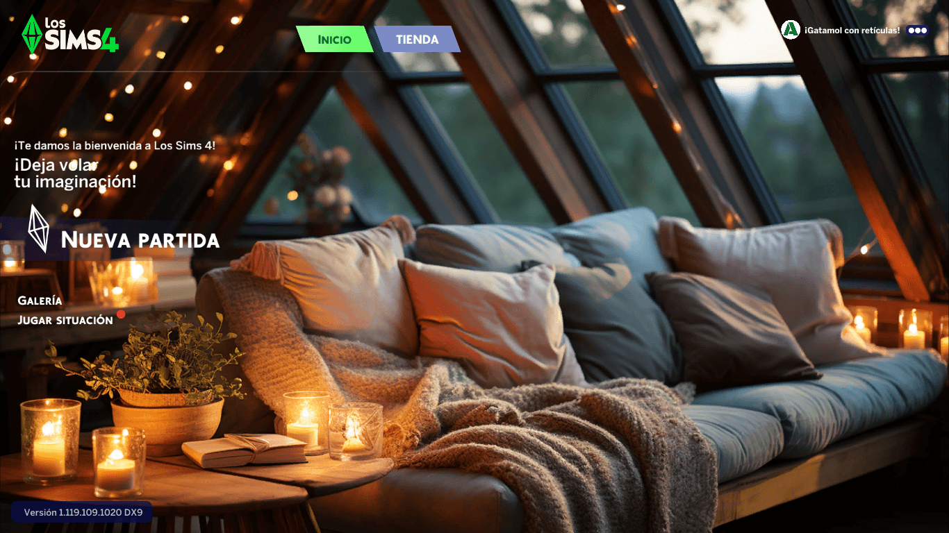 Main Menu Background Waiting for Cozy Winter - The Sims 4 Mods - CurseForge