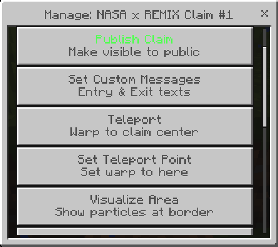 [Realm compatible]The land claim Addon - Minecraft Bedrock Scripts - CurseForge