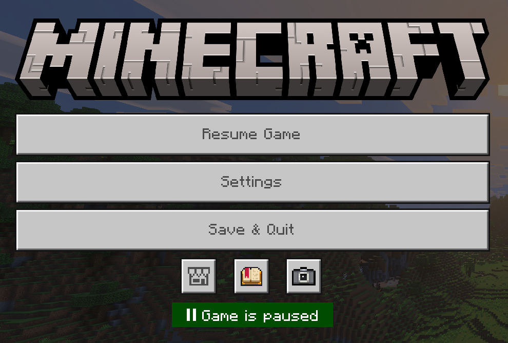 Settings Menu Fix - Gallery - Minecraft Bedrock Texture Packs - CurseForge