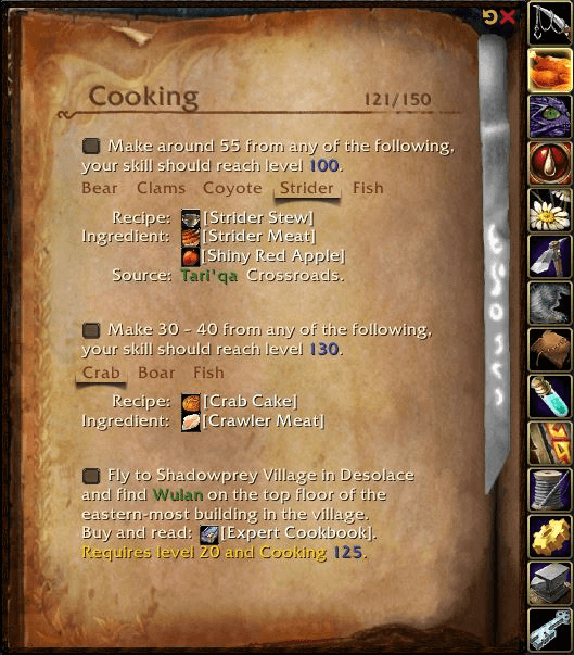 Professions Codex - Gallery - World of Warcraft Addons - CurseForge