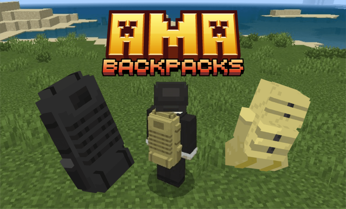 Military backpacks | Minecraft PE Addons