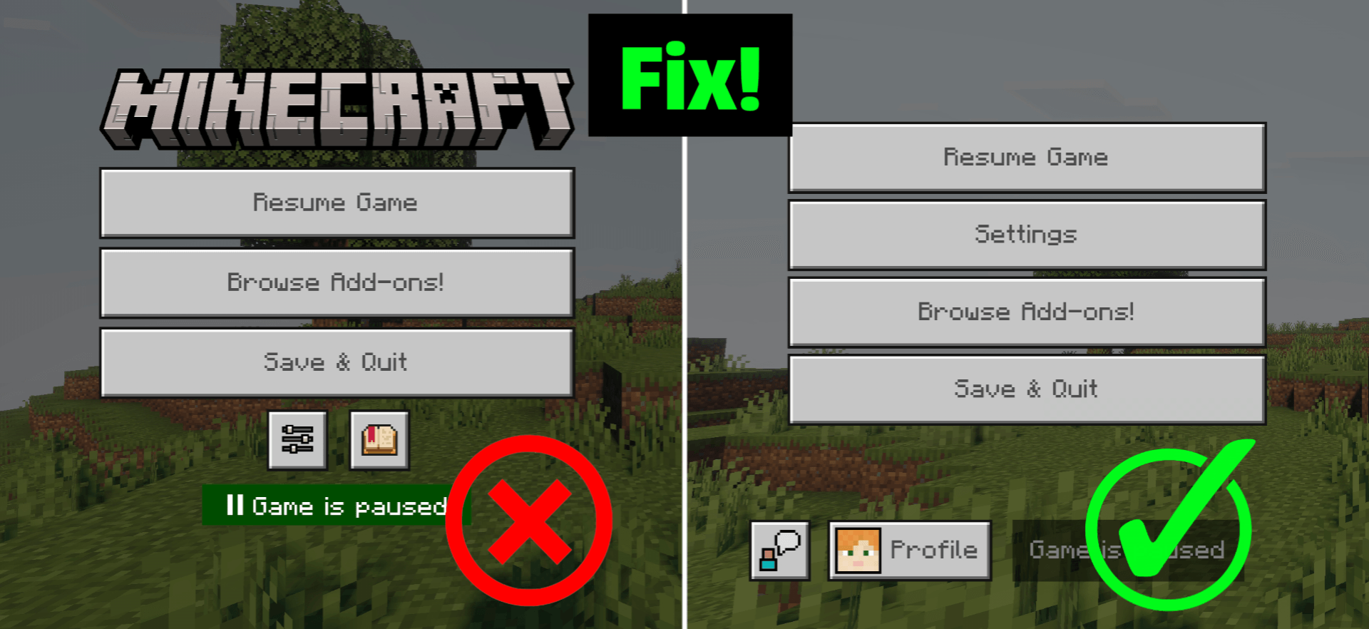 Ui Hotfix - Minecraft Bedrock Texture Packs - CurseForge