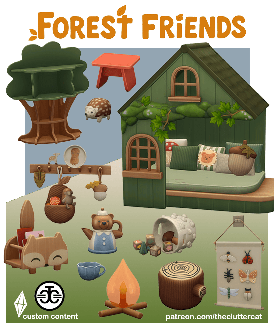 ForestFriends - The Sims 4 Build / Buy - CurseForge