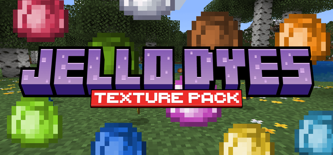 Jello Dyes - Gallery - Minecraft Bedrock Texture Packs - CurseForge