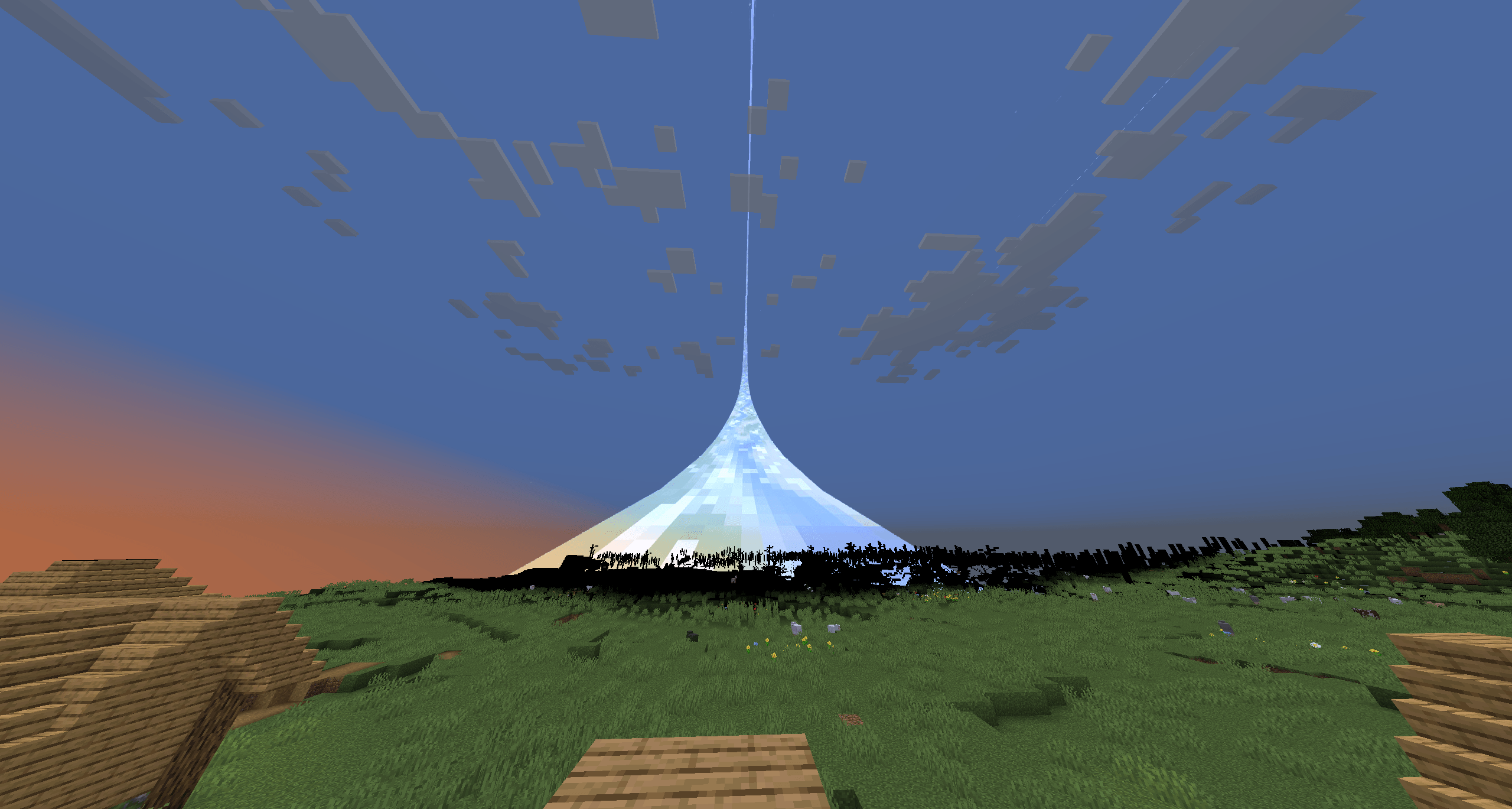 Halo Ring Skybox (Xbox 360 Mash-Up Pack) - Minecraft Resource Packs ...
