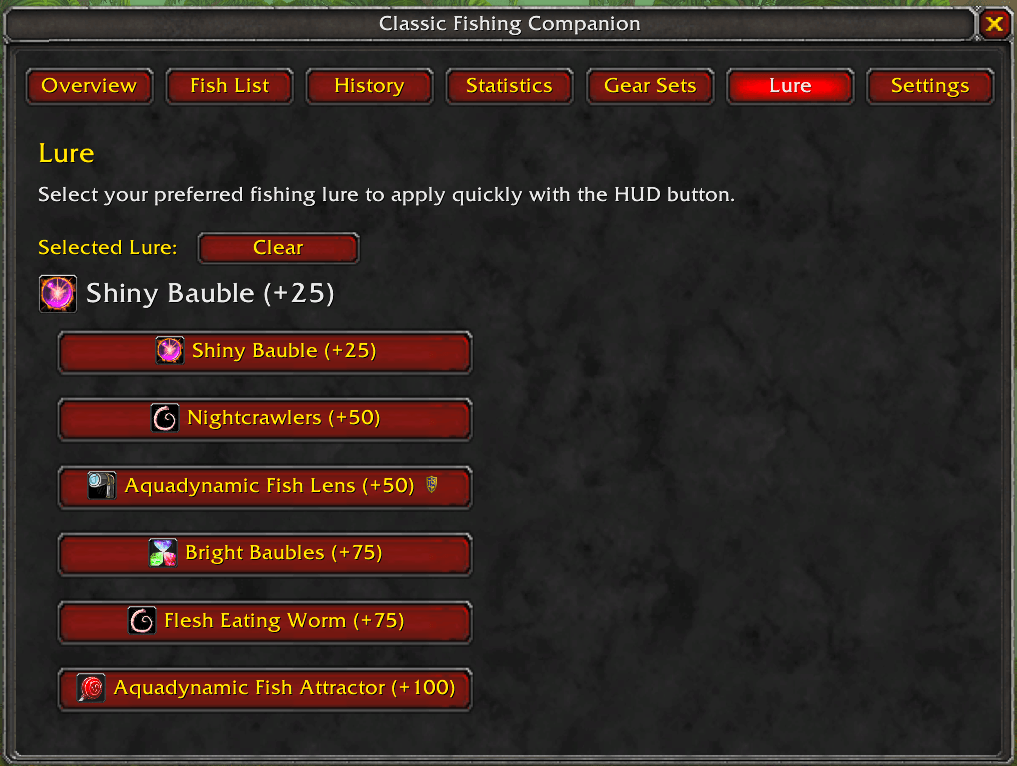 CFC - (Classic Fishing Companion) - World of Warcraft Addons - CurseForge