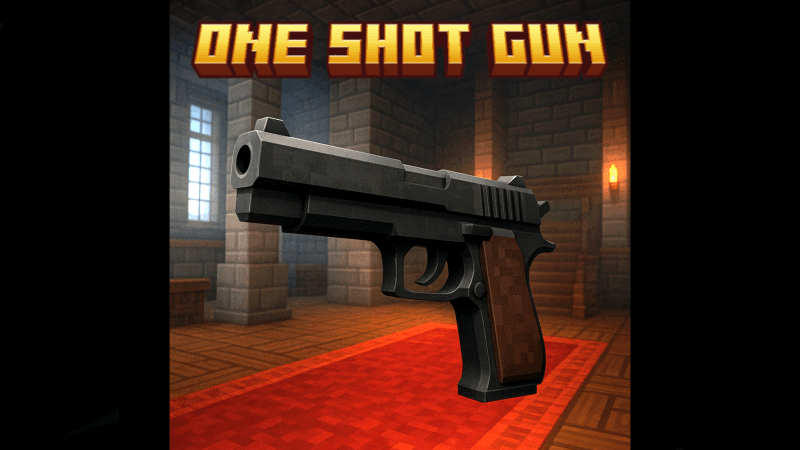 ONE SHOT GUN - Minecraft Bedrock Addons - CurseForge