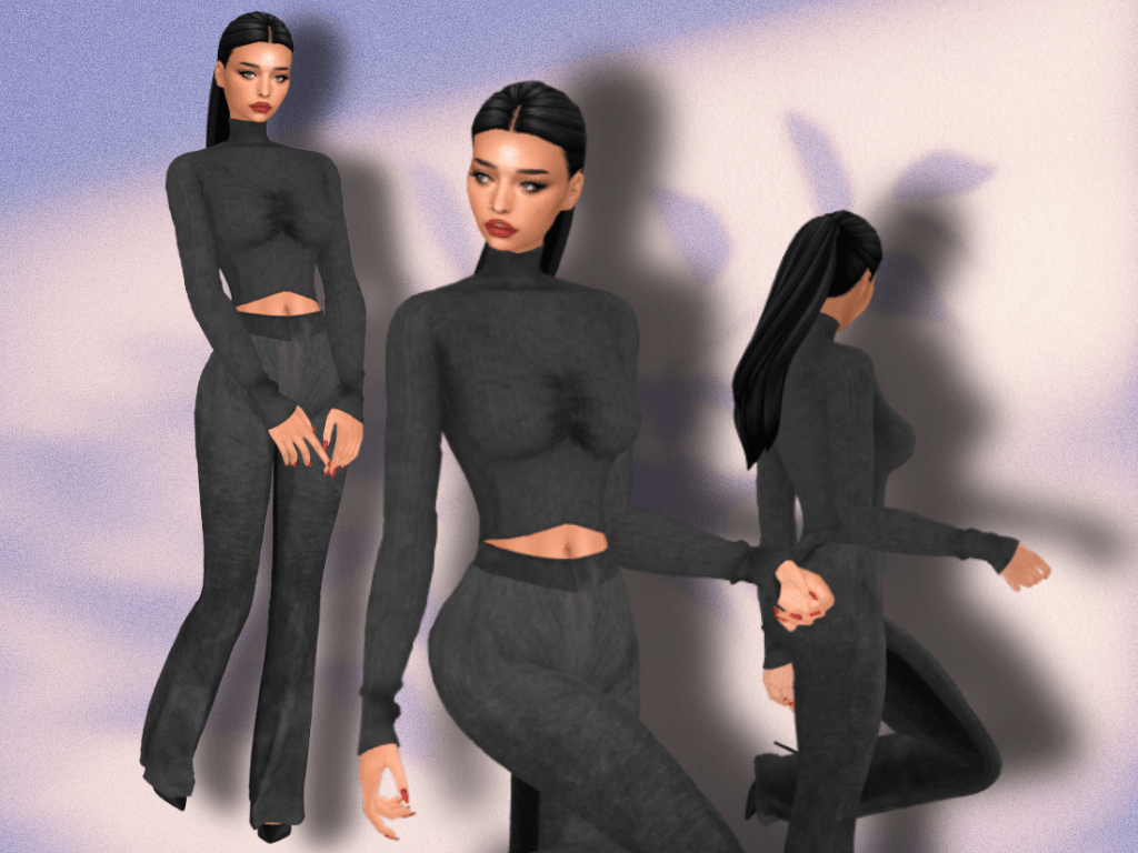 LORA LONG SLEEVE TOP - The Sims 4 Create a Sim - CurseForge