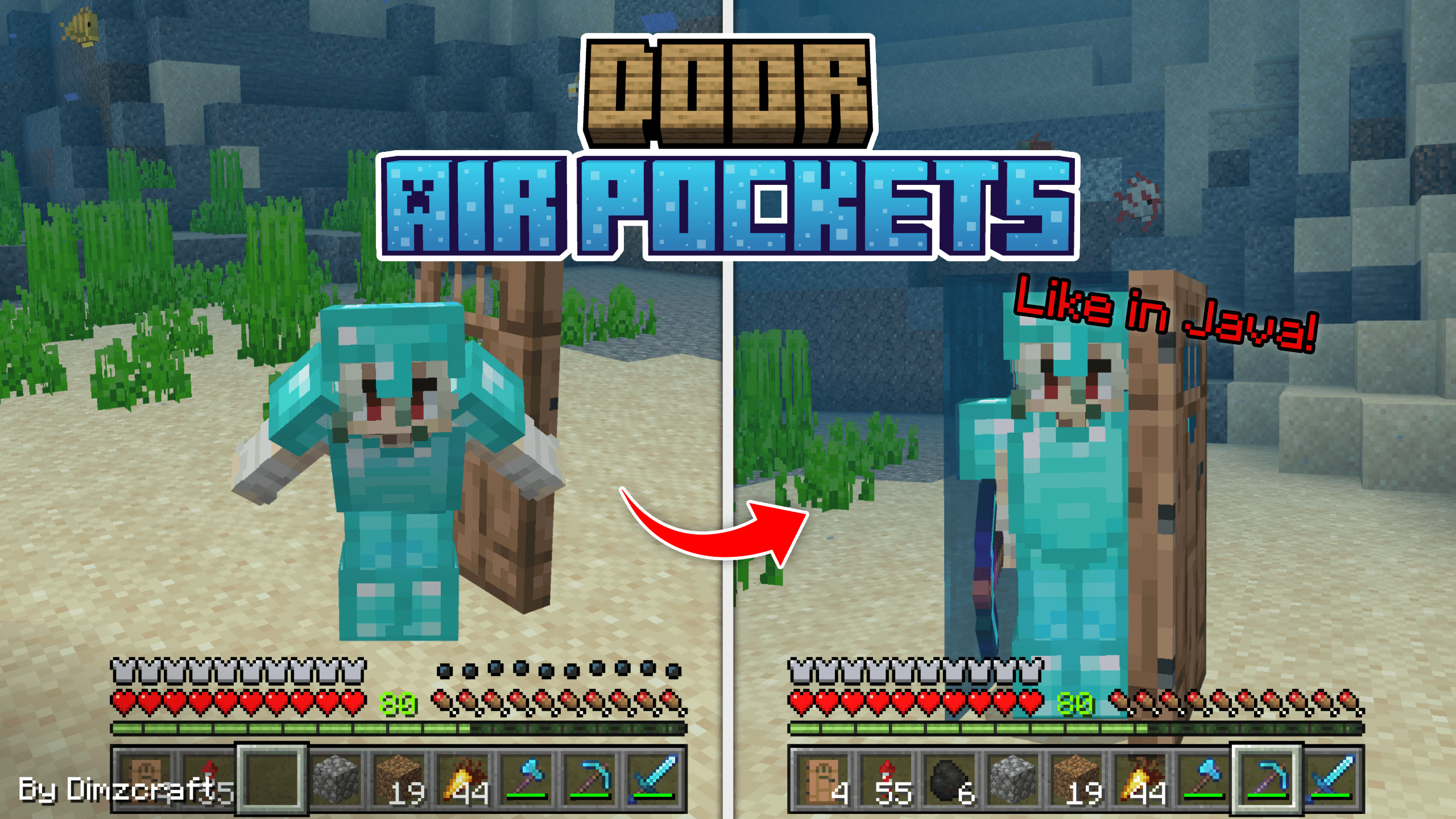 Door Air Pockets - Minecraft Bedrock Addons - CurseForge