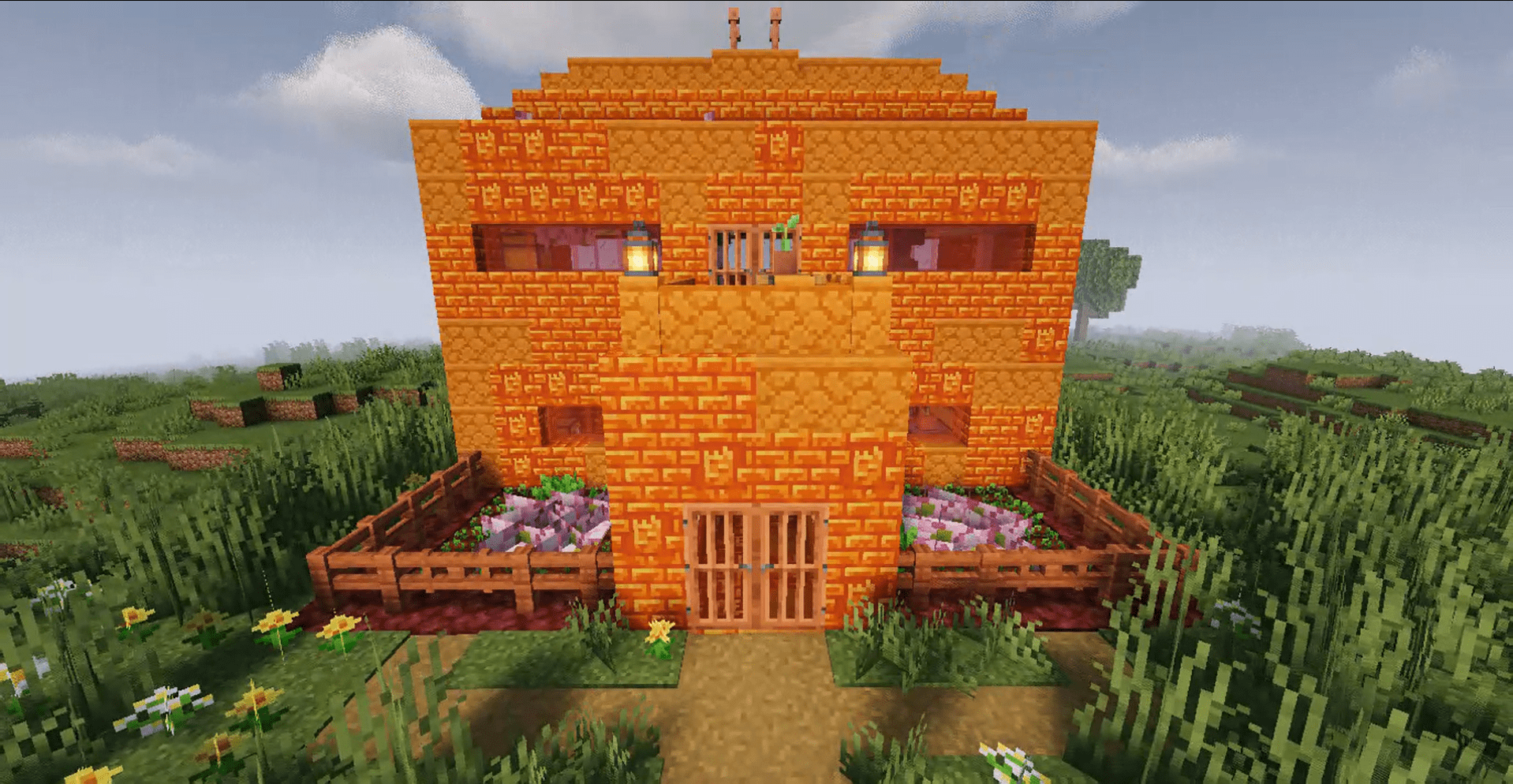 LLMC's Red Dusty-Style House - Minecraft Worlds - CurseForge