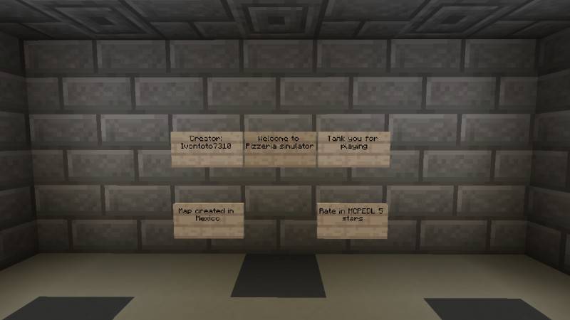Pizzeria simulator - Minecraft Worlds - CurseForge
