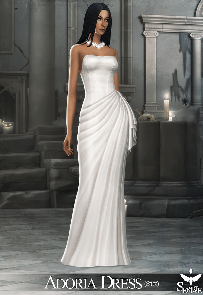Inese Dress - The Sims 4 Create a Sim - CurseForge