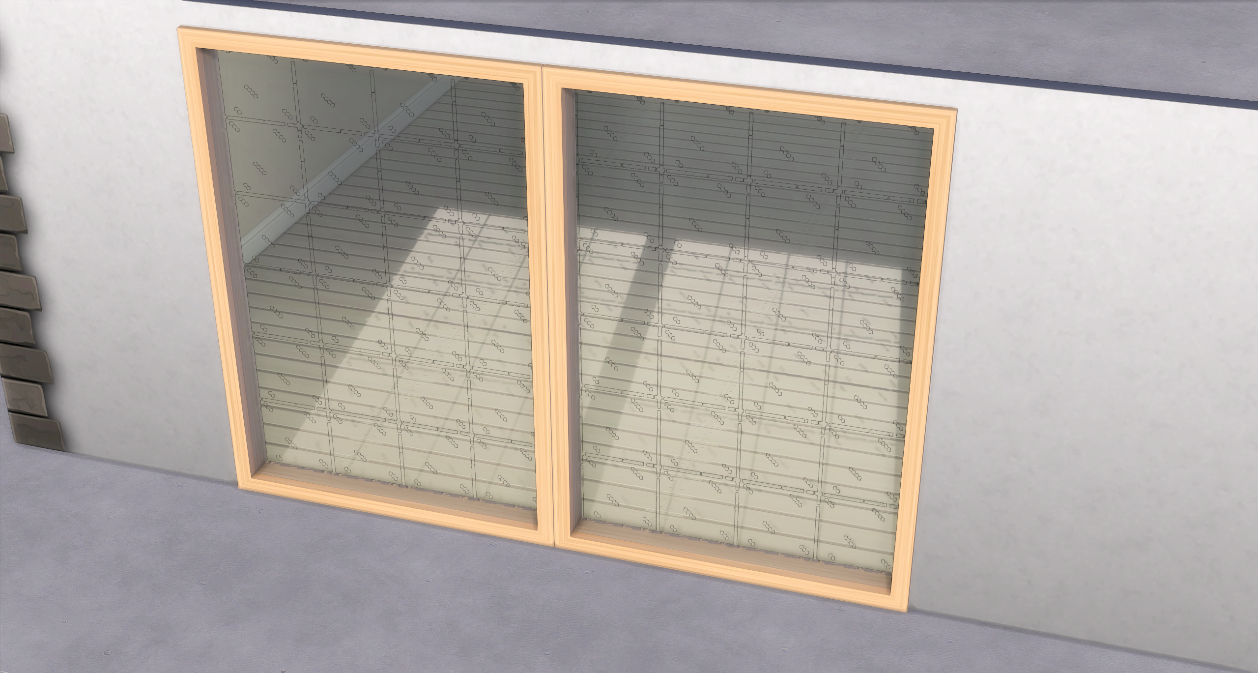 LIN-DIAN Window-Pixel-style window decoration - Gallery - The Sims 4 ...