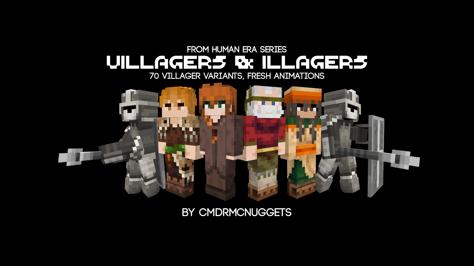 [ Java ] Human Era: Villagers & Illagers X Fresh Animations - Minecraft ...