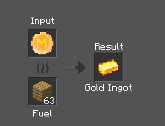 Minecraft Gold Ingot