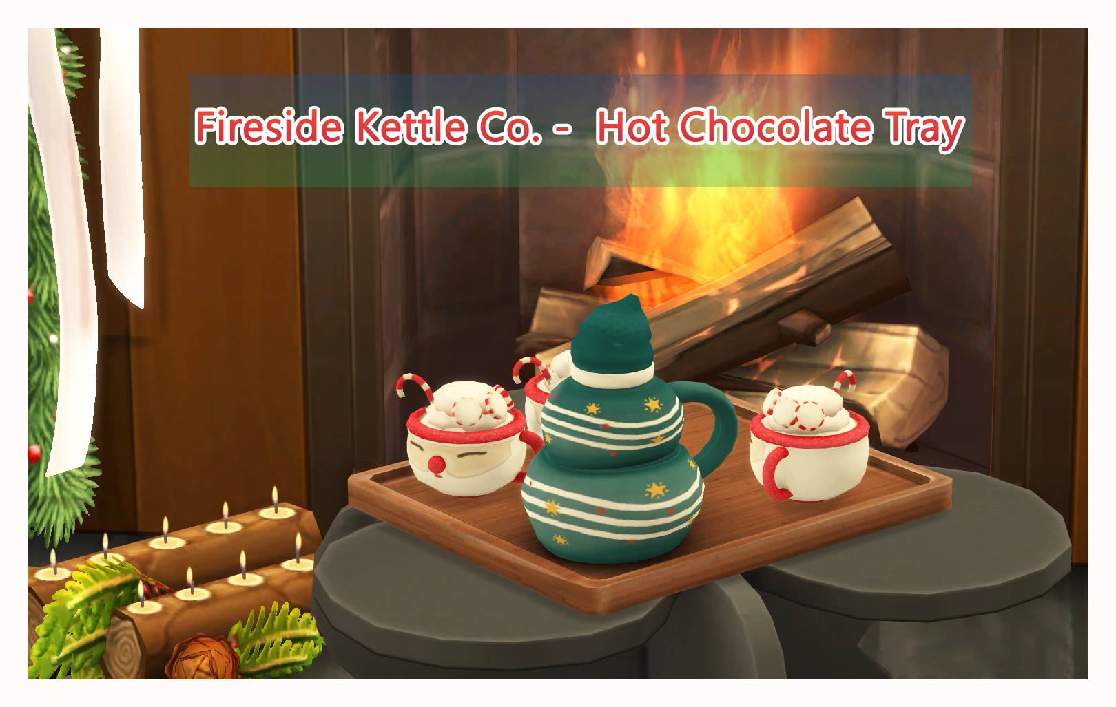 Fireside Kettle Co. - Festive Hot Chocolate - The Sims 4 Mods - CurseForge