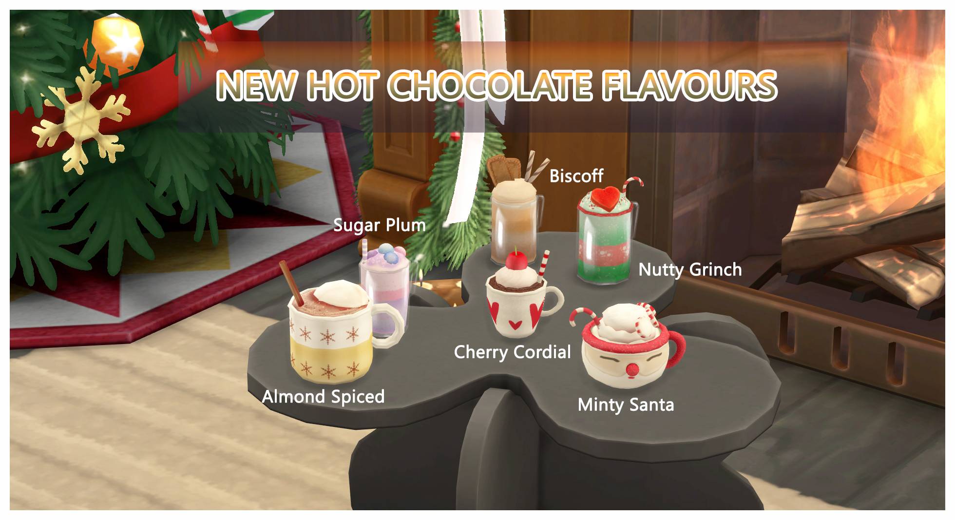 Fireside Kettle Co. - Festive Hot Chocolate - Gallery - The Sims 4 Mods ...