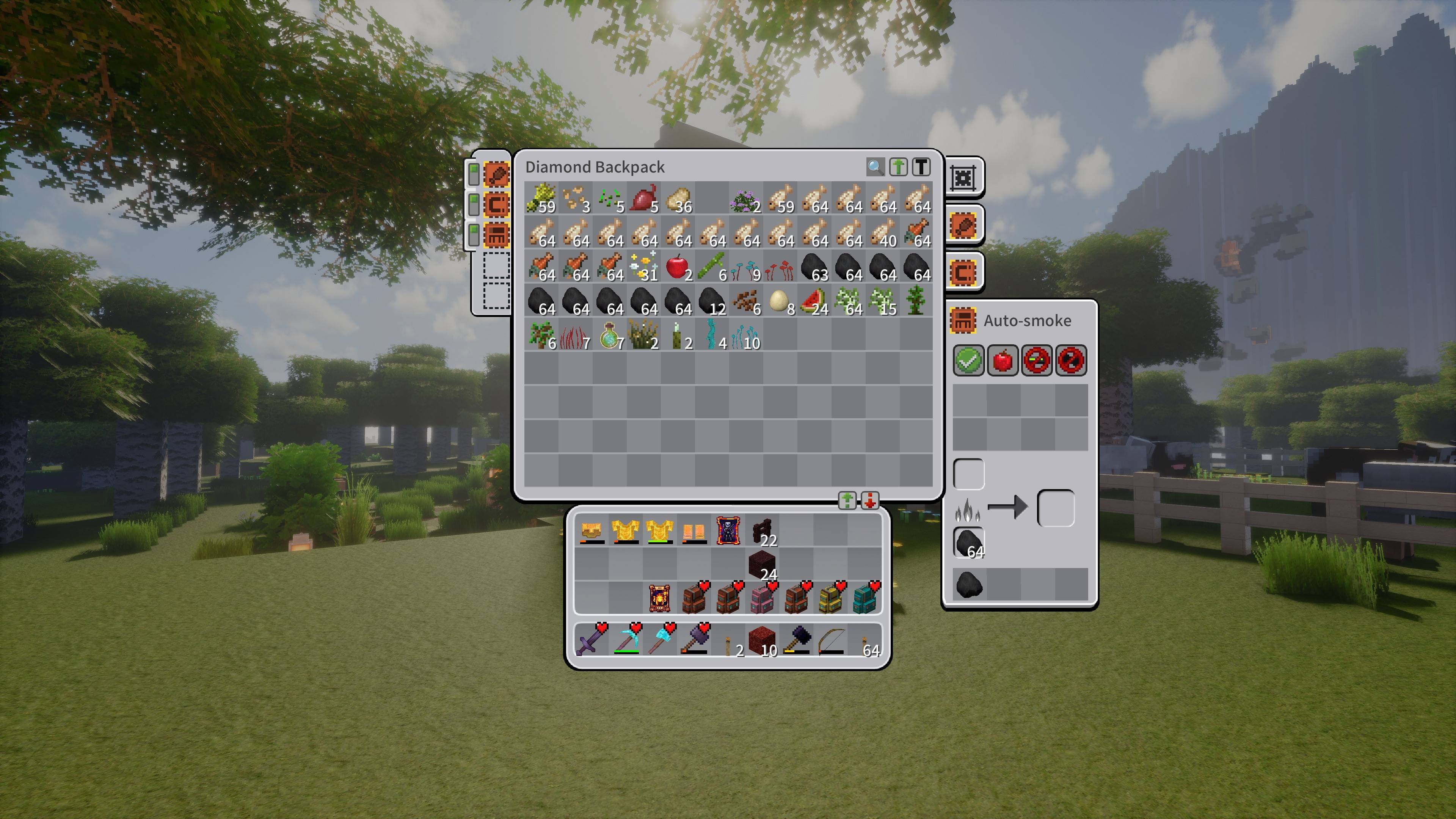 [LitterMoonFish]CozyUI+ GUI For Sophisticated Backpacks - Gallery ...