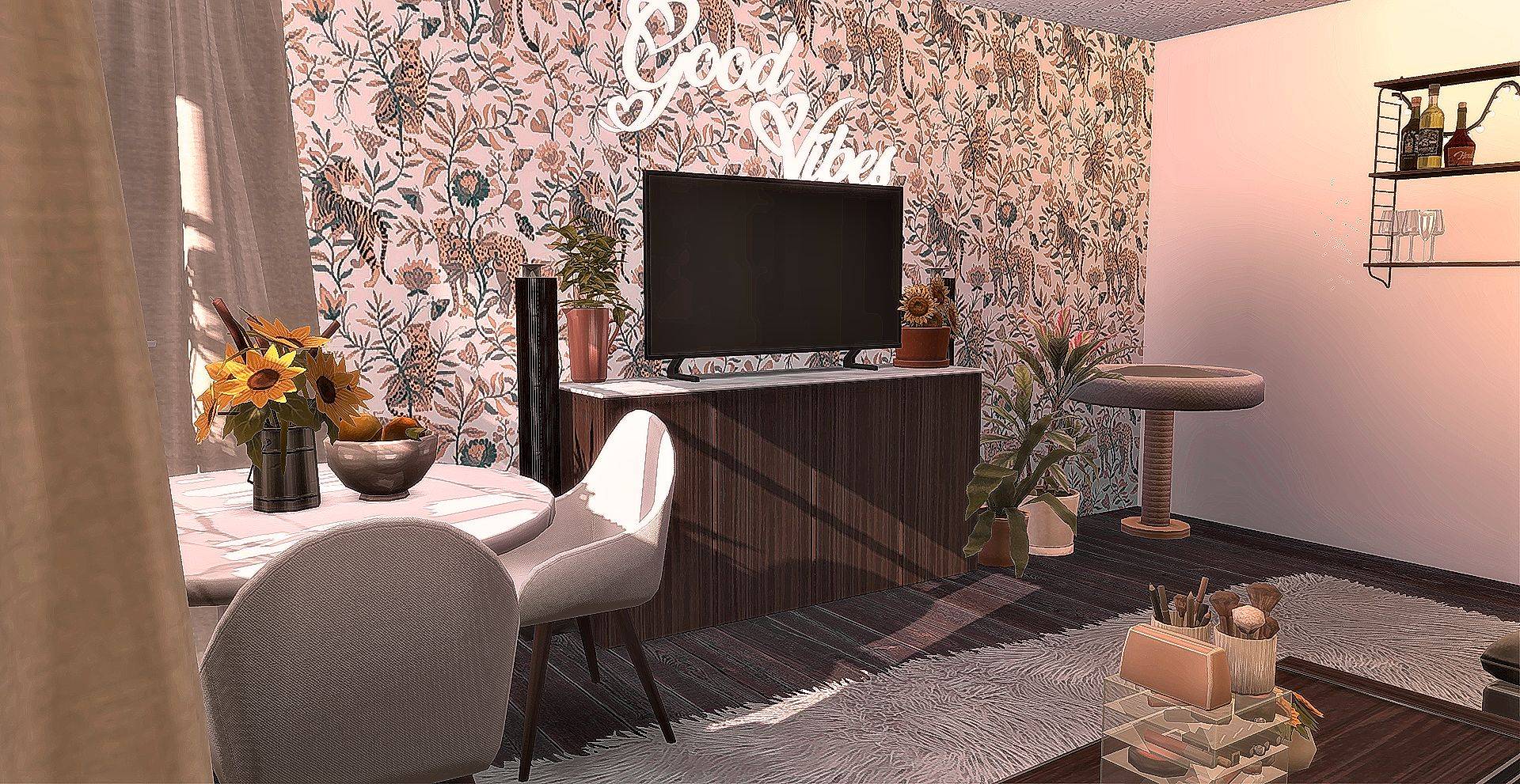 Mellow Vibes- Living Room - The Sims 4 Rooms / Lots - CurseForge